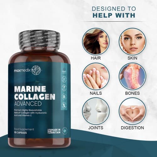 Marine Collagen with Hyaluronic Acid Supplement for Health | WeightWorld UK