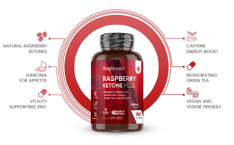 Raspberry Ketone Plus | Powerful Blend of Superfoods | WeightWorld