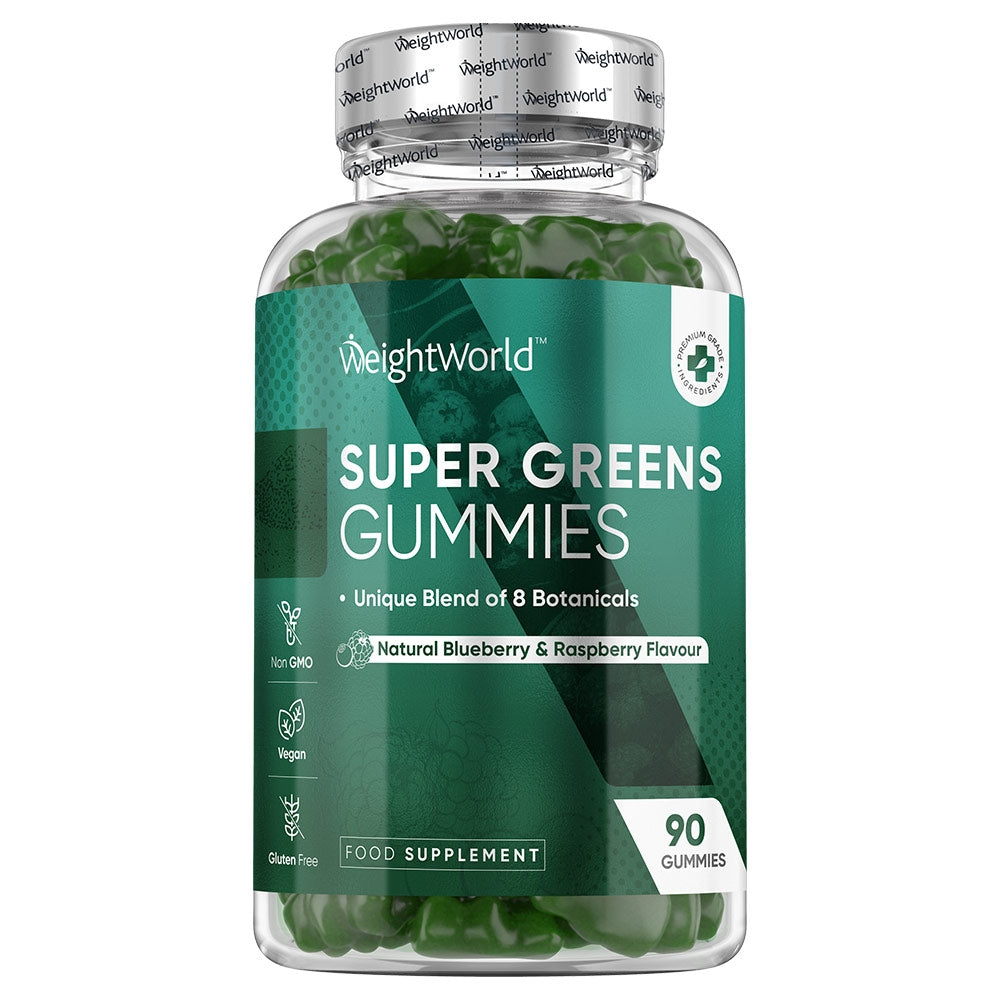 Super Greens 90 Gummies | 8 Botanicals, 6 Vitamins & Zinc Blend ...