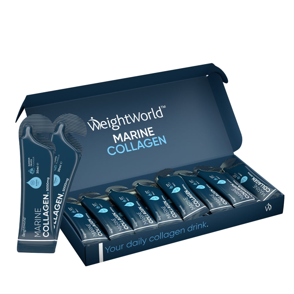 Marine Collagen Liquid 5000mg | 14x30ml Collagen Sachets | WeightWorld